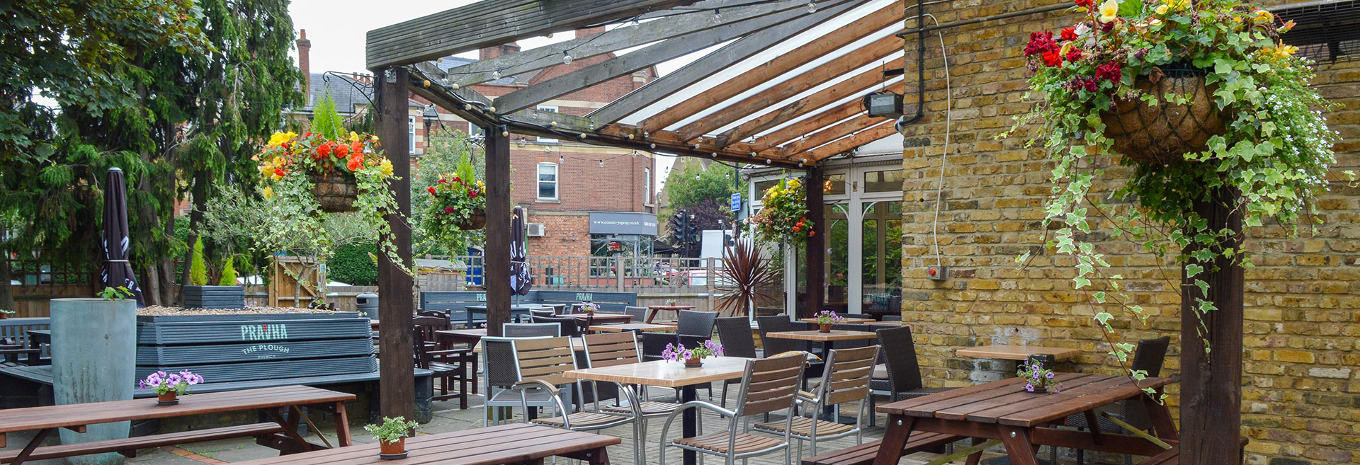 The Beer Garden - Al Fresco Dining at The Plough